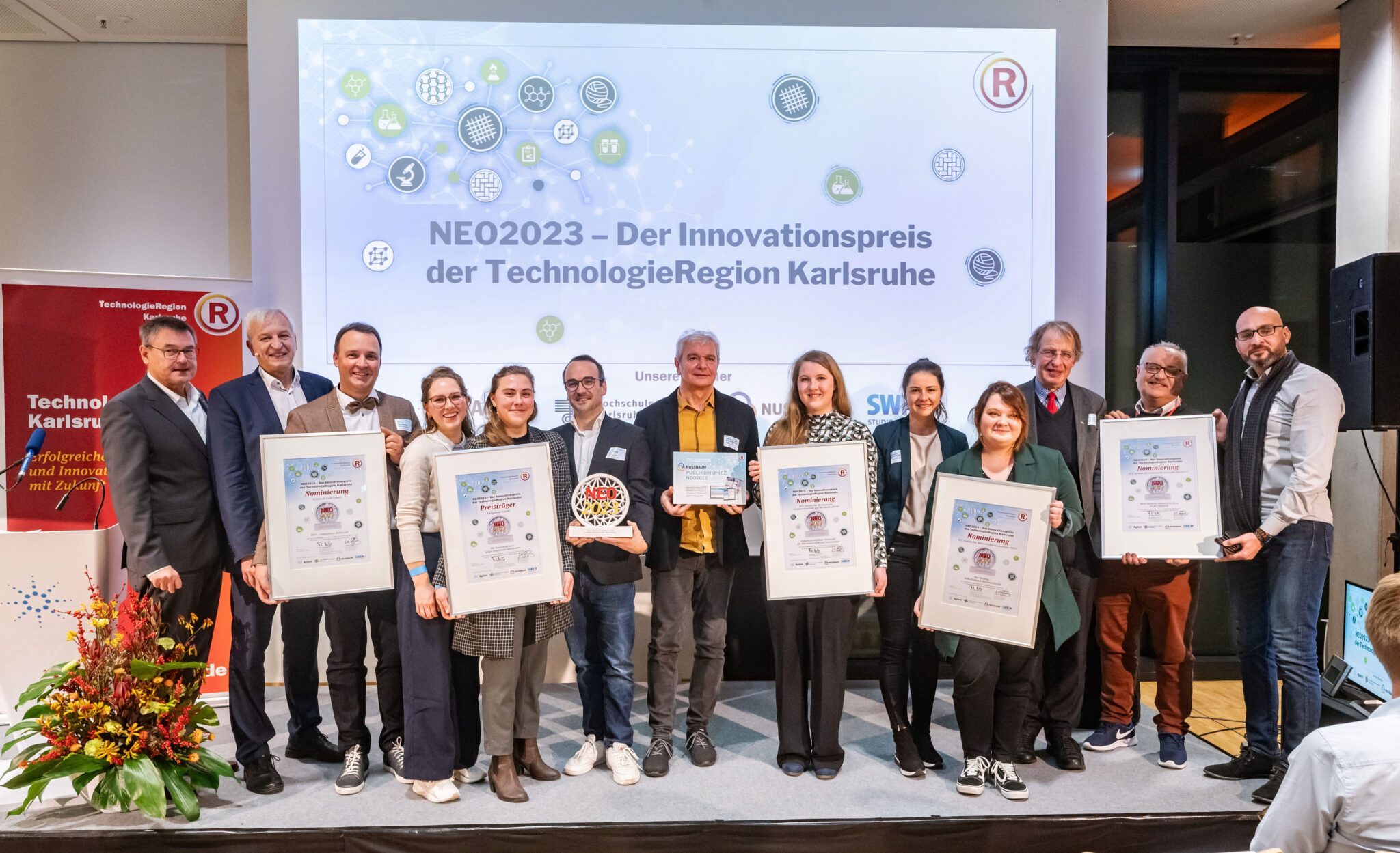 NEO 2023 Innovation Award | Karlsruhe TechnologyRegion