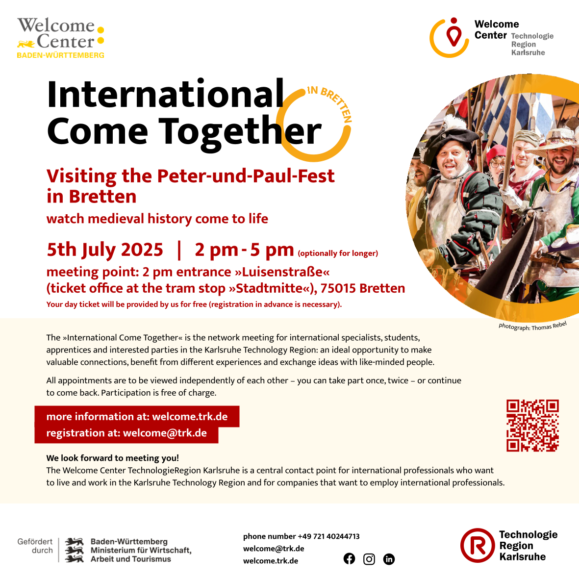 International Come Together| Welcome Center of the TRK