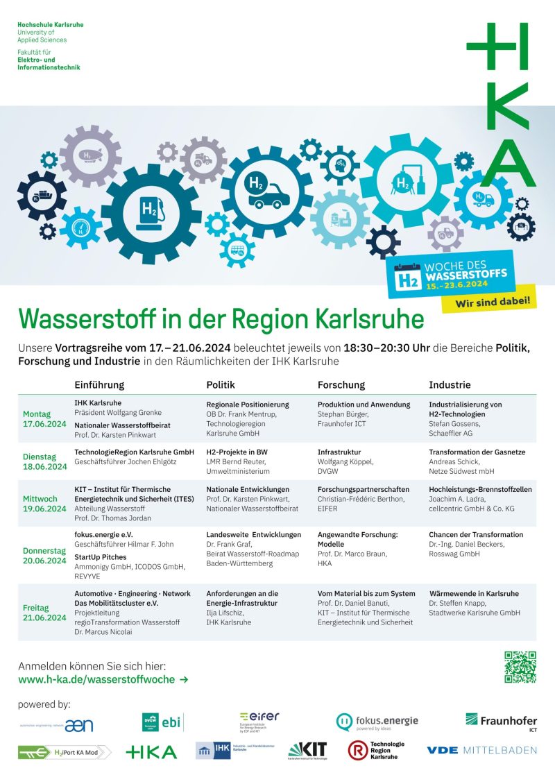 Wasserstoffprojekt H2iportKA | TechnologieRegion Karlsruhe